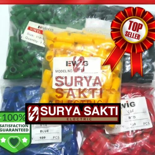 Jual Vinyl Skun Kabel V-400 isi 25pcs/pack v400 kondom kabel vinil scun ...