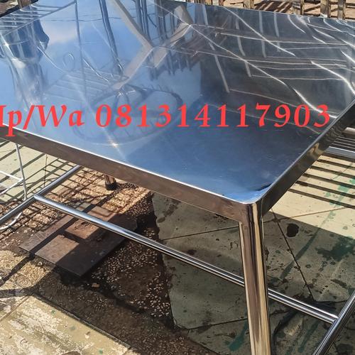 Jual meja stainless uk 110x70x75cm - Kota Medan - bonapasogit stainless ...