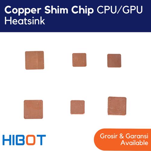 Jual Copper Shim GPU CPU Chip Thermal Transfer - 15x15mm, 0.3mm - Kota ...