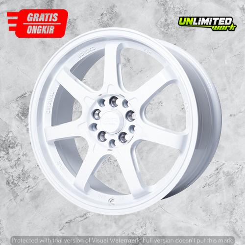 Jual Velg mobil te37 warna putih ring 17 sienta altis xpander innova ...