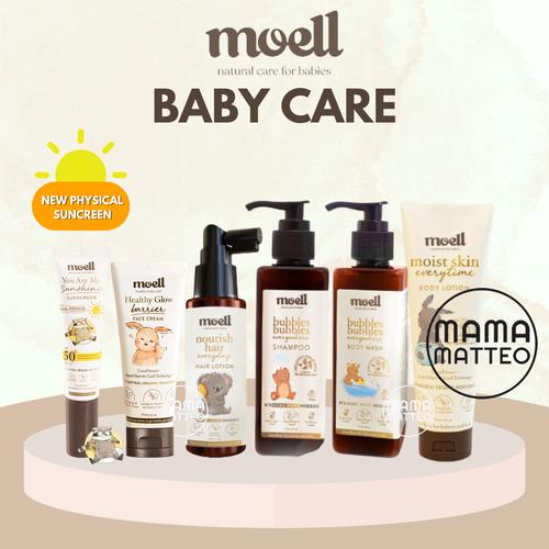 Promo MOELL Shampoo Body Wash Body Lotion Hair Lotion Shampo Sabun Bayi ...
