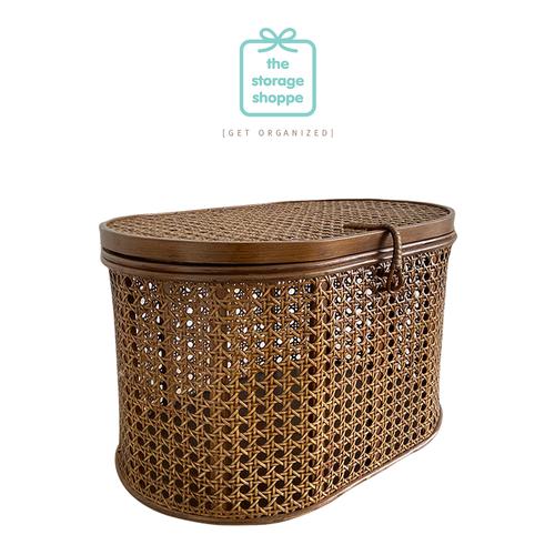 Jual Mocha Rattan Trunk / Peti Rotan / Tempat Penyimpanan Serbaguna ...