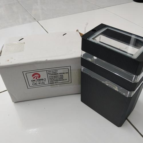 Jual Lampu Dinding Okasiwa Kotak Hitam - Kota Denpasar - karunia ...