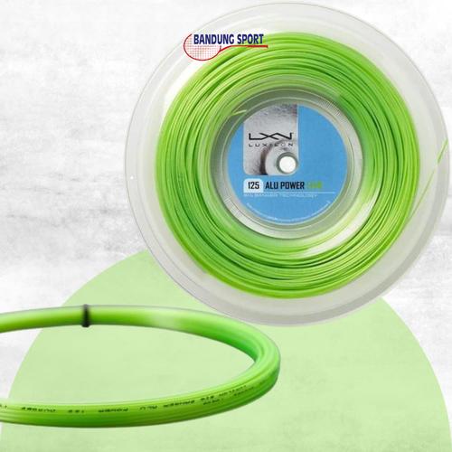 Jual Luxilon Alu Power 125 LIME Tennis String Senar Raket Tenis - 11m ...