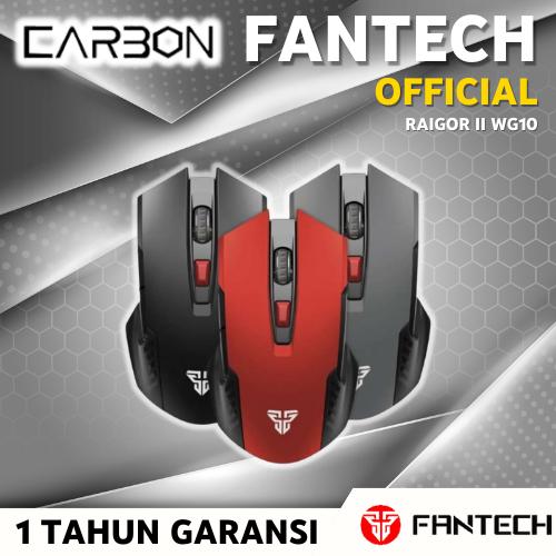 Promo FANTECH Mouse Gaming RAIGOR II WG10 Wireless PIXART - Hitam ...
