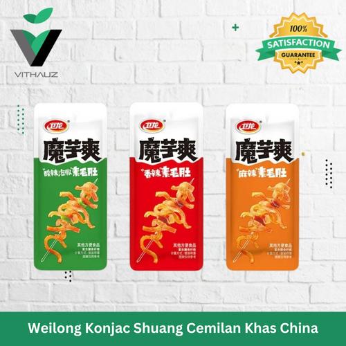 Jual ⁠Weilong Konjac Shuang Cemilan Khas China Enak Halal Snack Hot ...