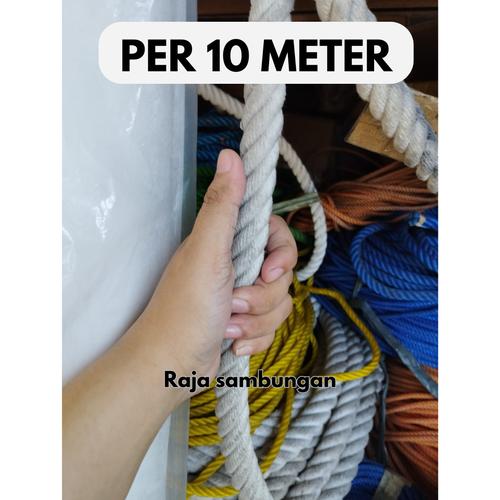 Jual Per 10 meter Tambang Guralon 18 mm Tali Pramuka Kapal Panjat ...