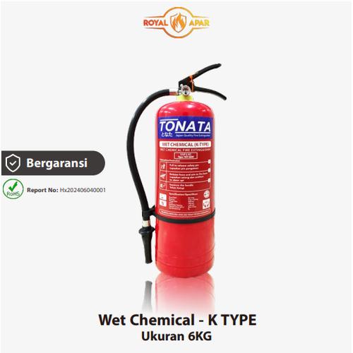 Jual APAR 6 kg Tonata Wet Chemical K-Type / Set Komplit Tipe K - Kab ...
