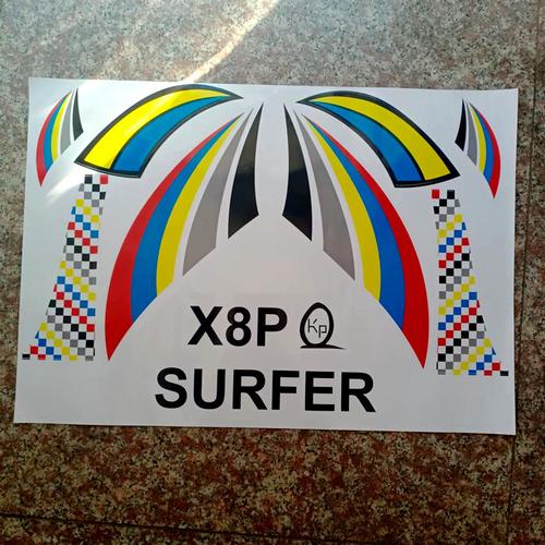 Jual Sticker Decall RC Pesawat Cessna Skysurfer Su27 - Skysurfer - Kab ...