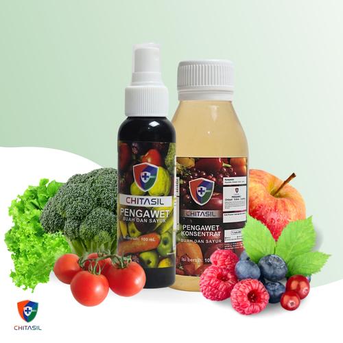 Jual Starter Pack Pelapis/Pengawet Buah Alami Chitasil Chitosan Cair ...