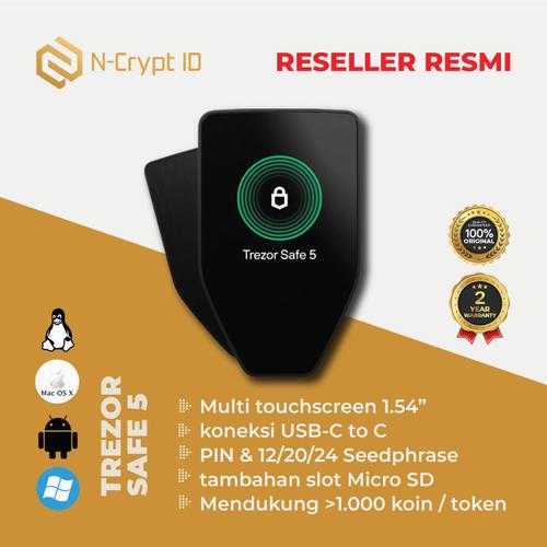 Promo Trezor Safe 5 / Hardware Wallet / Cryptocurrency / Bitcoin BTC ...