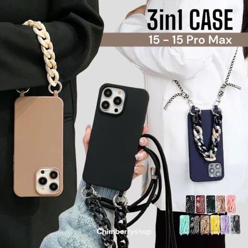 Jual Lanyard Sling Case Casing Tali Selempang Iphone 15 15 Pro 15 Pro ...