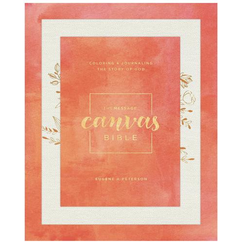 Jual The Message Canvas Bible Coloring and Journaling the Story of God ...