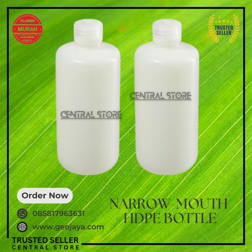 Jual Botol Mulut Sempit HDPE -500ml Translucent Narrow Mouth Bottle - Kab. Bogor - Central Store ...