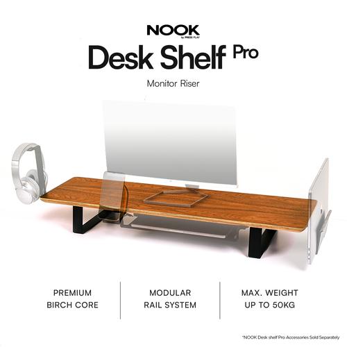 Promo NOOK DESK SHELF PRO Laptop Monitor Desk - 86cm Cicil 0% 3x ...