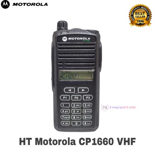 Jual HT MOTOROLA CP 1660 VHF BARU LENGKAP - Jakarta Barat - Pengepul ...