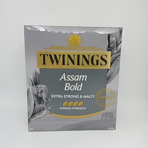Jual Teh Twinings Assam Bold ( Extra Strong & Malty ) 80 Bags 200 Gr ...