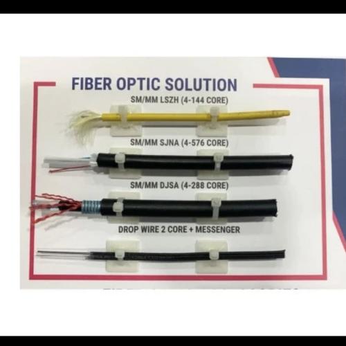 Jual LS Kabel Fiber Optic 4 Core Multimode OM4 LSZH Indoor FO 4core MM ...