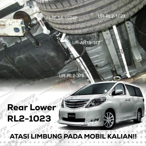 Jual ULTRA RACING - Rear lower (2points-1023) - RL2-1023 - Toyota Alphard Vellfire ANH20 08 ...