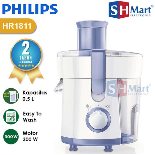 Promo PHILIPS DAILY JUICER EXTRACTOR HR1811 / HR 1811 300WATT GARANSI ...