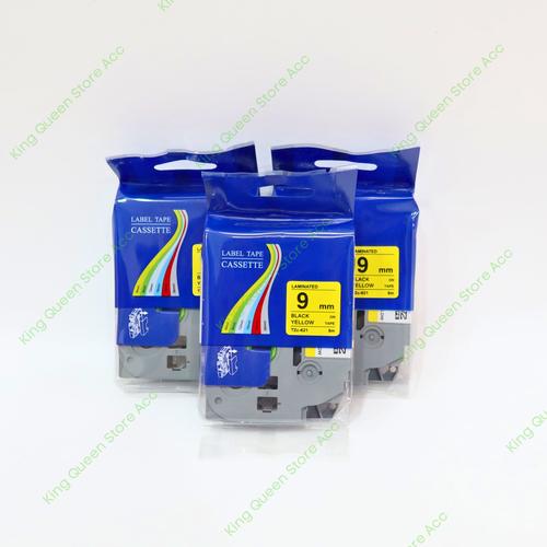 Jual Label Printer TZc-621 Pita Label Tape For Printer Brother 9mm ...