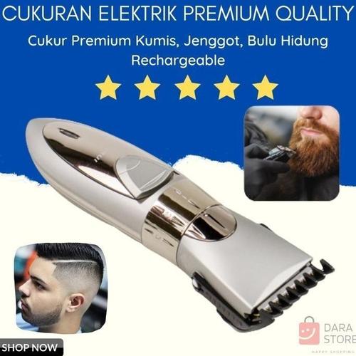 Jual Alat Cukur Rambut Jenggot Elektrik KAIRUI Shaver / Cukuran Cas ...