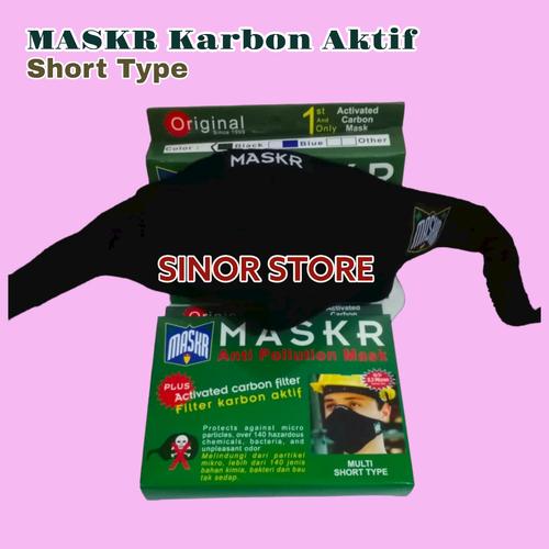 Jual Masker Original Anti Polusi Debu Asap Filter Karbon Aktif MASKR ...