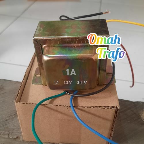 Jual travo trafo step down 1 ampere 220/380v to 12/24v good quality ...