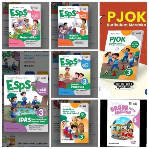 Jual BUKU PAKET KELAS 3 SD PENERBIT ERLANGGA KURIKULUM MERDEKA - IPAS - Kota Bekasi - Bersama ...