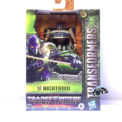 Jual Transformers Rise of the Beasts Nightbird Deluxe Class Action ...