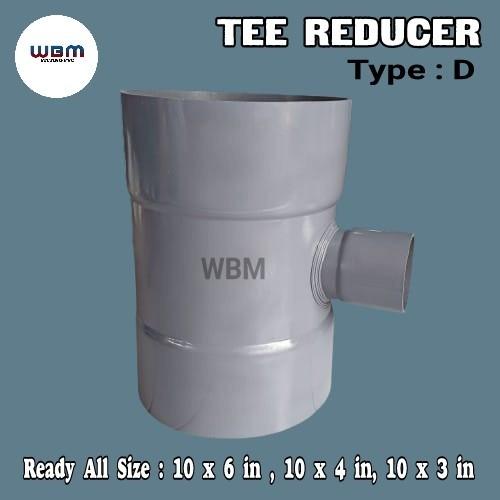 Jual fitting pvc Tee reducer 10 x 6 inch D 40 pcs - Kab. Subang - WB ...