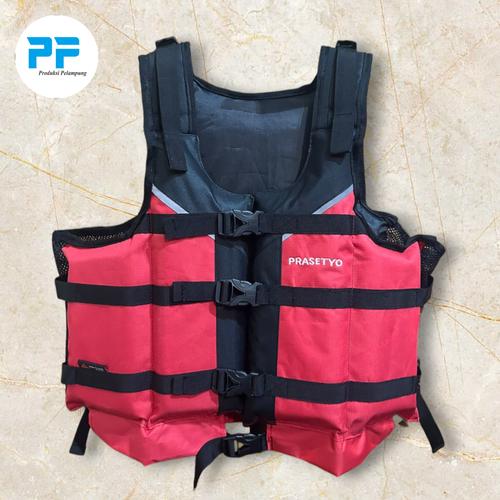Jual Life vest pelampung / Life jacket Riverside - Merah, XL - Kab ...
