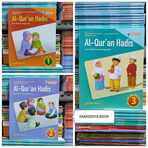 Jual Buku Al-Qur'an Hadis MI Kelas 1,2,3, Kurikulum Merdeka Yudhistira - Kelas 1 - Jakarta ...