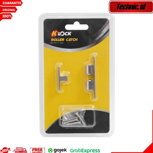 Jual K-lock Roller Catch Engsel Pintu 5x1x1,1 Cm Roller Catch K-Lock ...