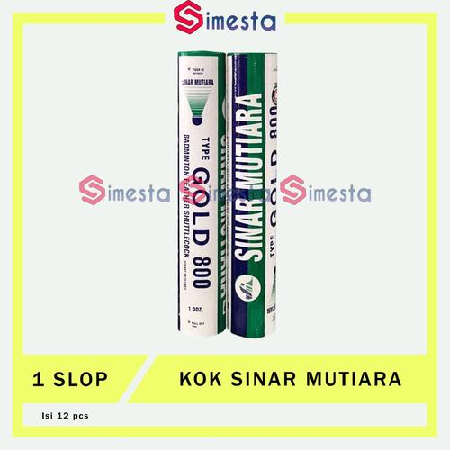 Jual Shuttlecock Kok Badminton Sinar Mutiara Gold 800 Shuttle cock ...