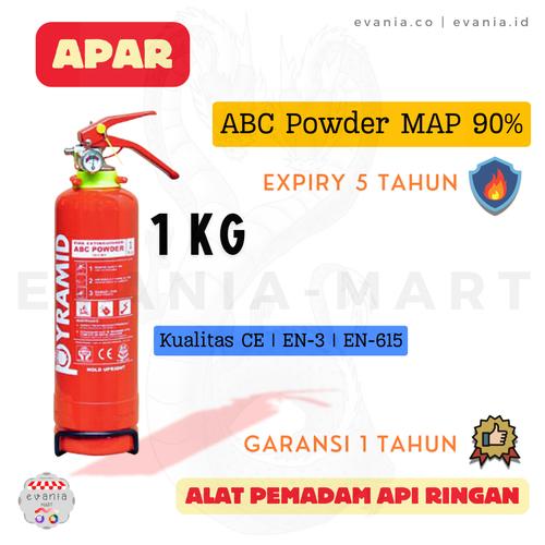 Promo APAR 1 kg ABC Dry Powder 90% MAP Alat Pemadam Api Ringan Fire ...