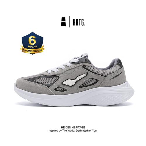 Promo HRTG - VORTEX - WAR GREY | Sepatu Sneakers Sport Running Pria ...