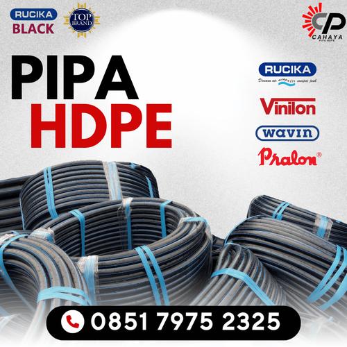 Jual Pipa HDPE 2 inch PN 16 (63 mm) ; Pipa Hdpe Brand Rucika 2" inch ...