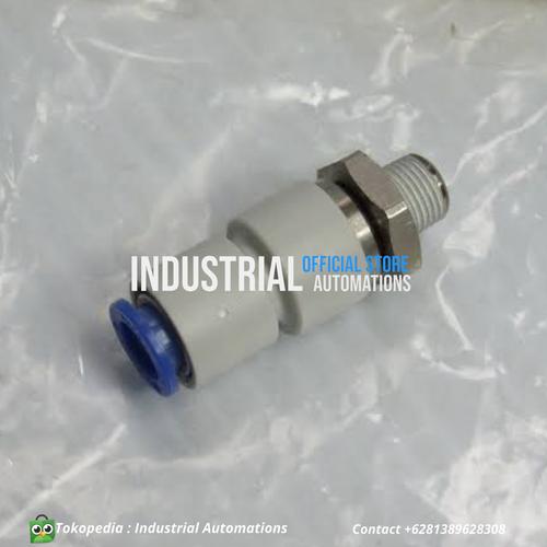 Jual SMC KSH12-04S (∅12mm×1/2") Rotary Fitting Male Connector Series KS ...