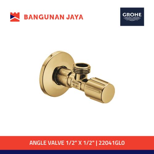 Promo GROHE ANGLE VALVE 1/2" X 1/2" STOP KRAN COOL SUNRISE | 22041GL0 ...