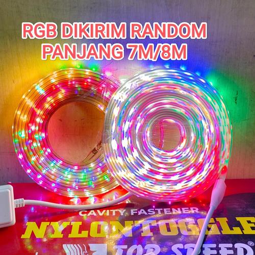 Jual LED selang RGB Lampu led strip selang 17 agustus RGB meter 220v ...