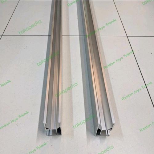 Jual Mounting Bracket Panel Surya / Solar panel Alumunium Rail 2,2meter ...