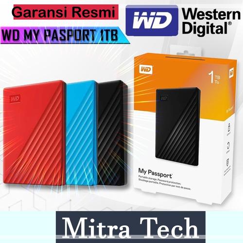 Jual WD MY PASPORT 1TB, 4TB, 5TB/ HARDISK EXTERNAL WD PASSPORT 1TB, 4TB, 5TB HDD EXT - Jakarta ...