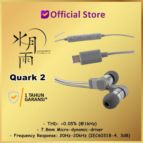 Jual Moondrop Quark 2 Quark II Hi-Fi USB-C Dynamic Driver In-ear ...