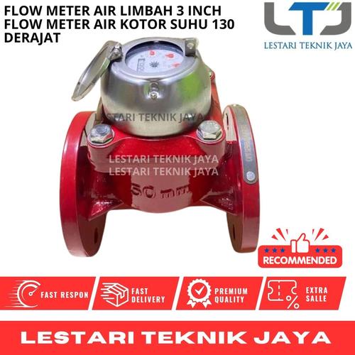 Jual Flow Meter Air Limbah 3 Inch Flow Meter Air Kotor Suhu 130 Derajat ...