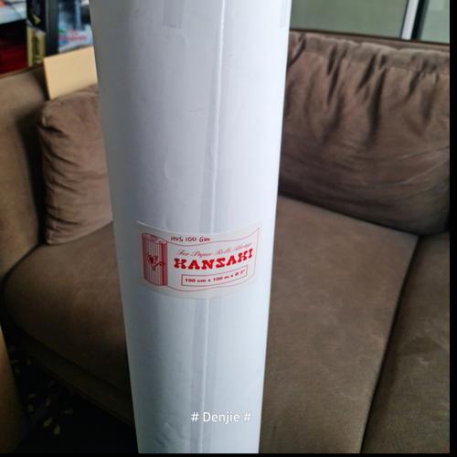 Jual KERTAS HVS ROLL PLOTTER 100 GSM A0 (40") 100 M - 1 Roll - Jakarta ...