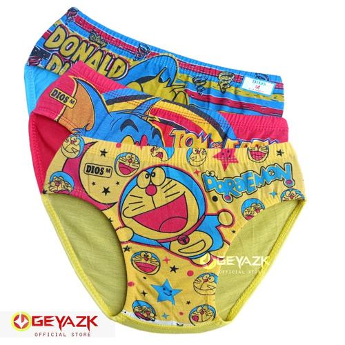 Jual 3 Pcs Celana Dalam Anak Laki Laki Gambar Sempak Bocah - Isi 3Pcs ...