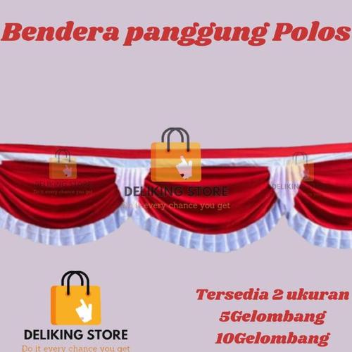 Jual bendera panjang bendera merah putih bendera gelombang - Panggung ...