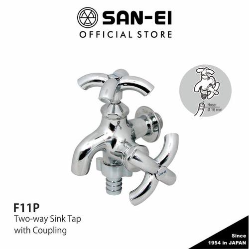 Jual SANEI Two-Way Sink Tap with Coupling F11P | Kran Cabang - Jakarta Utara - SAN-EI store ...
