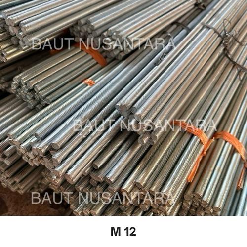 Jual Asdrat Longdrat Besi Galvanis M12 X 1M - Jakarta Barat - Baut ...